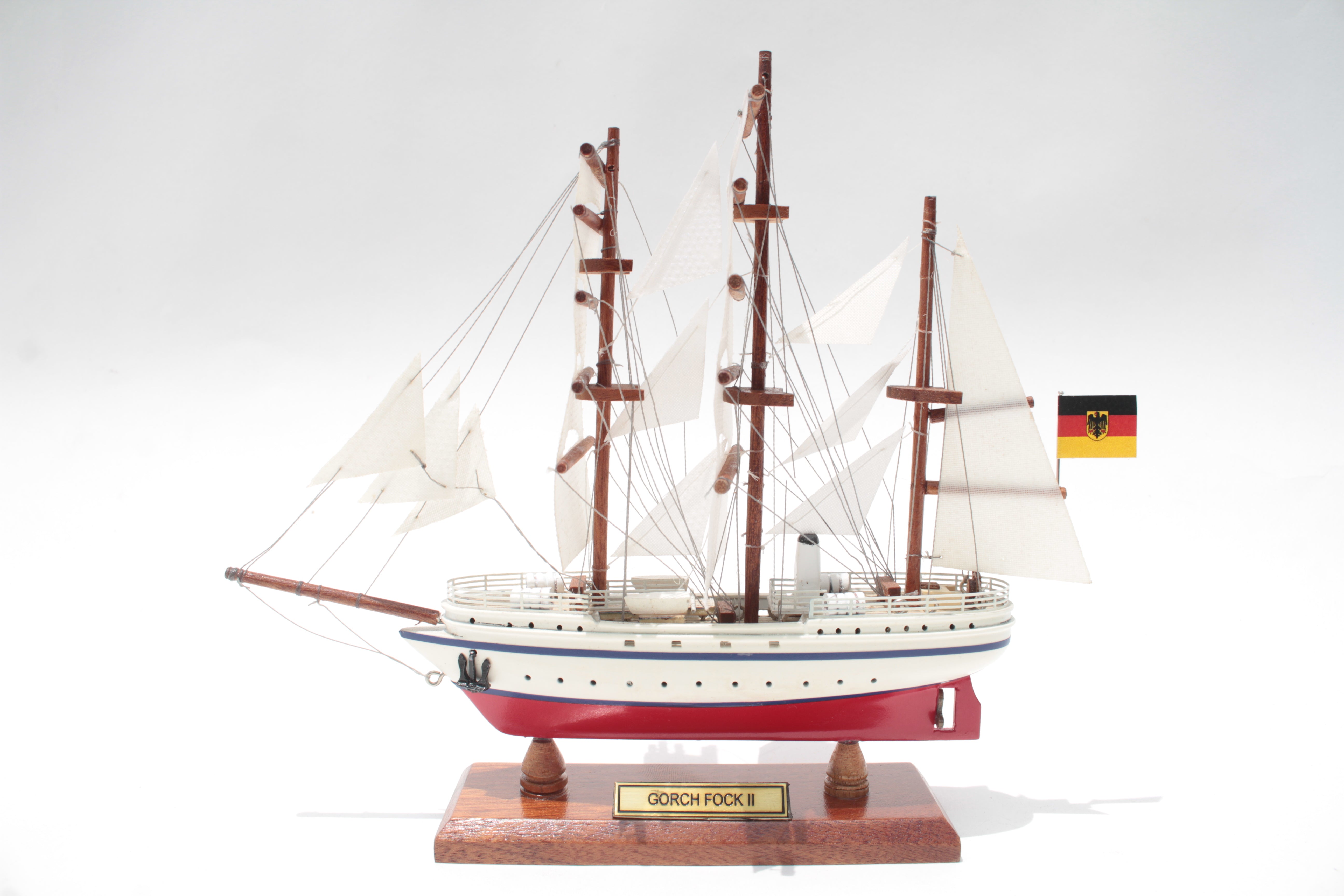 GORCH FOCK II exclusive ship model handmade by Compass-Models ...